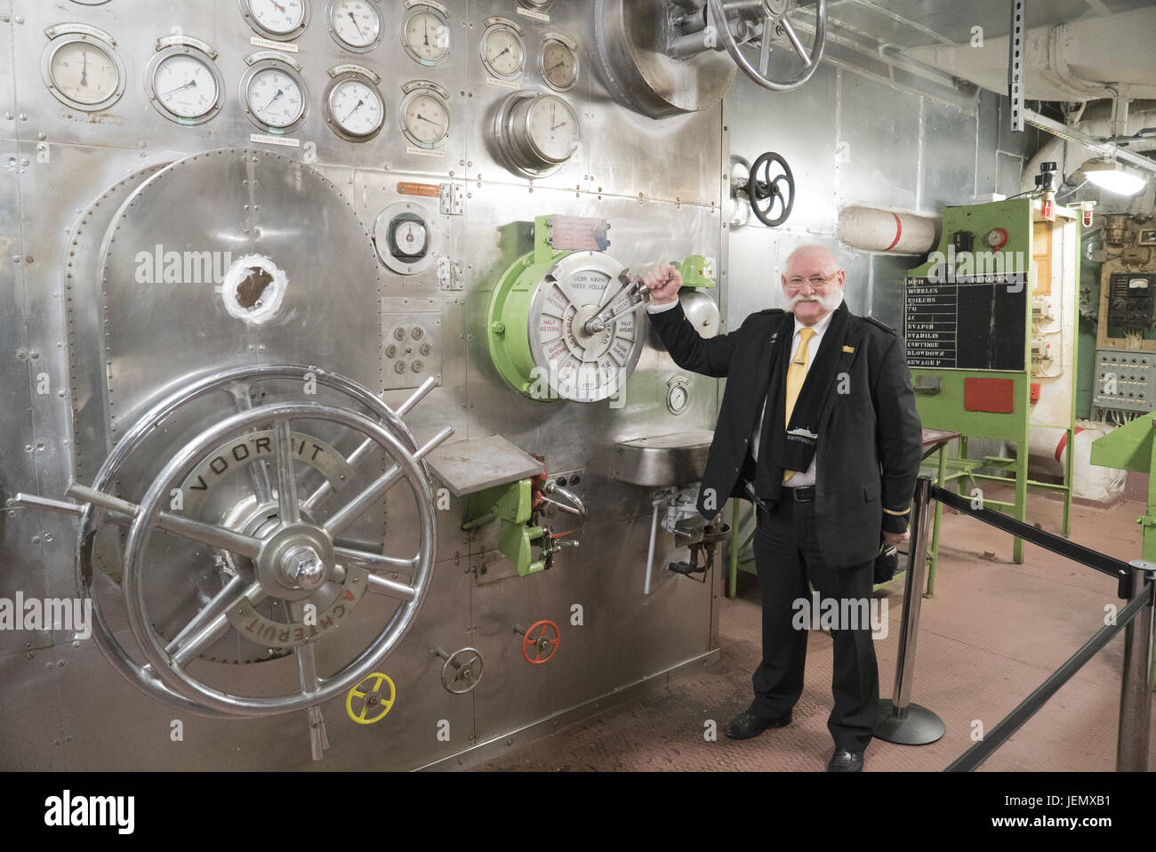Museumsschiff SS Rotterdam Stock Photo - Alamy