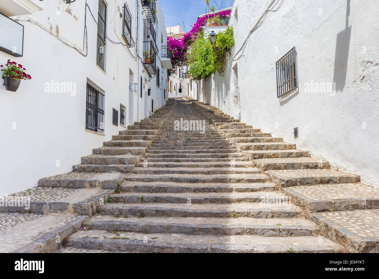 Very long staircase hi-res stock photography and images - Alamy