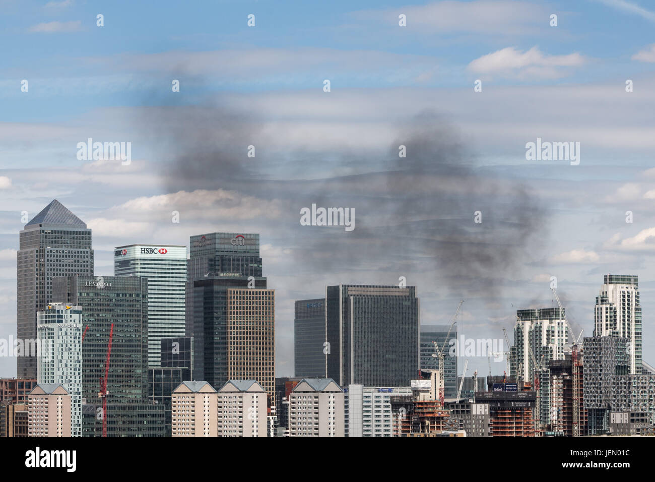 Urban landscape city smoke from hi-res stock photography and images - Alamy