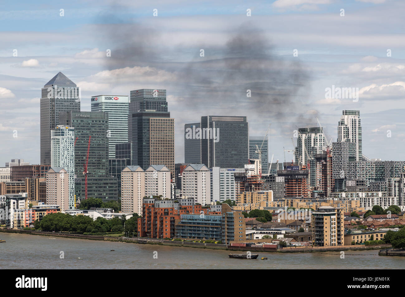 Urban landscape city smoke from hi-res stock photography and images - Alamy