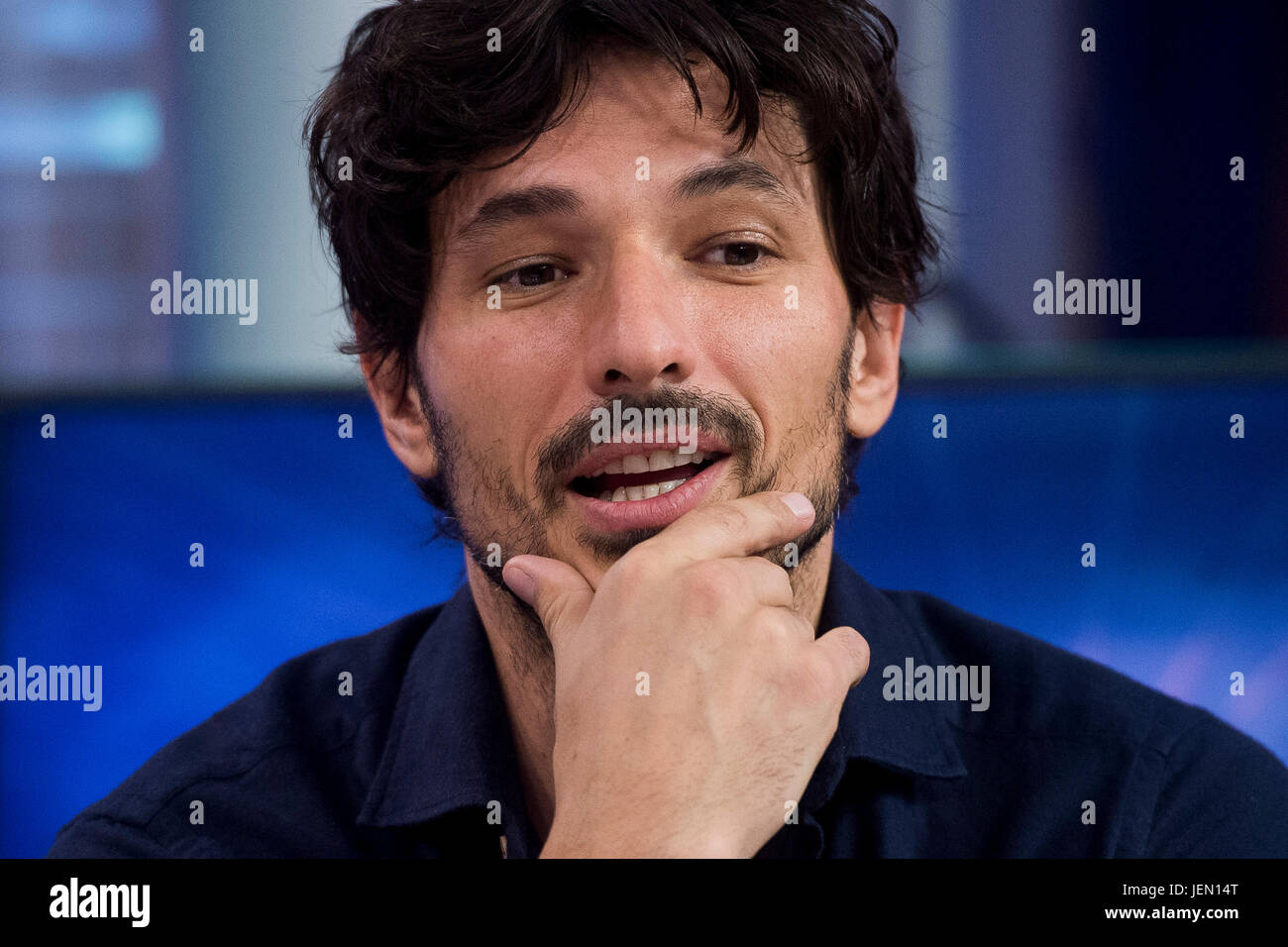 Model Alessandra Ambrosio and model Andres Velencoso during the ...