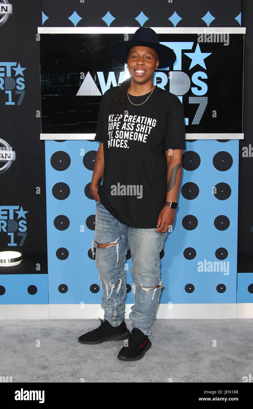 Los Angeles, Ca, USA. 25th June, 2017. Guest, At 2017 BET Awards at The ...