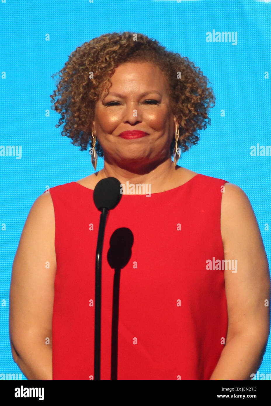 LOS ANGELES, CA - JUNE 25: Debra L. Lee at BET Awards 17 Show at the ...