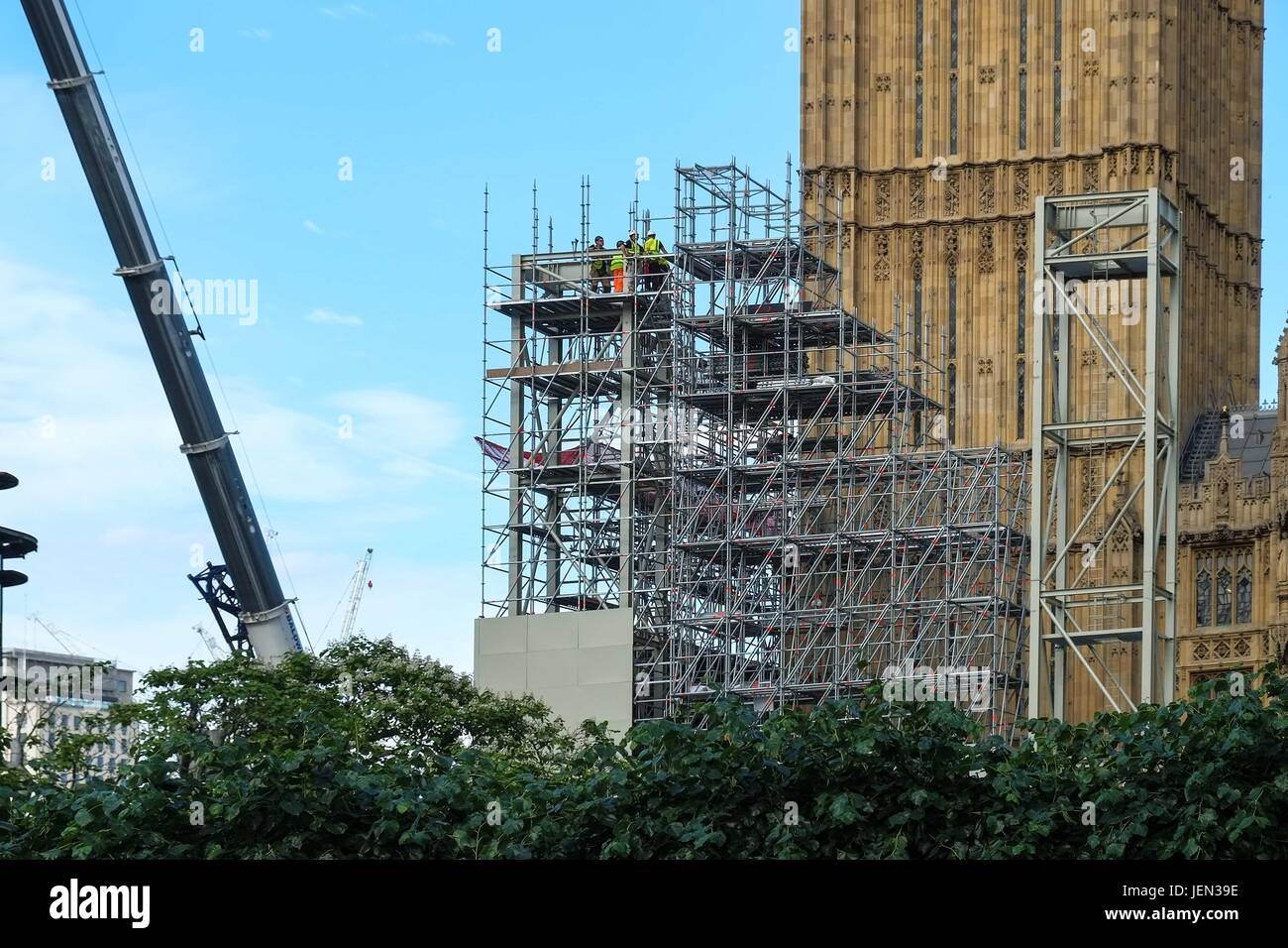 Elizabeth tower renovation interior hi-res stock photography and images ...