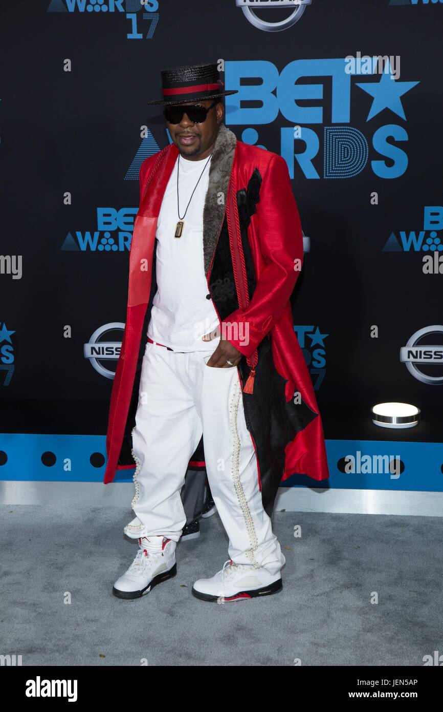 Singer Bobby Brown attends 2017 BET Awards Microsoft Square June 25 ...