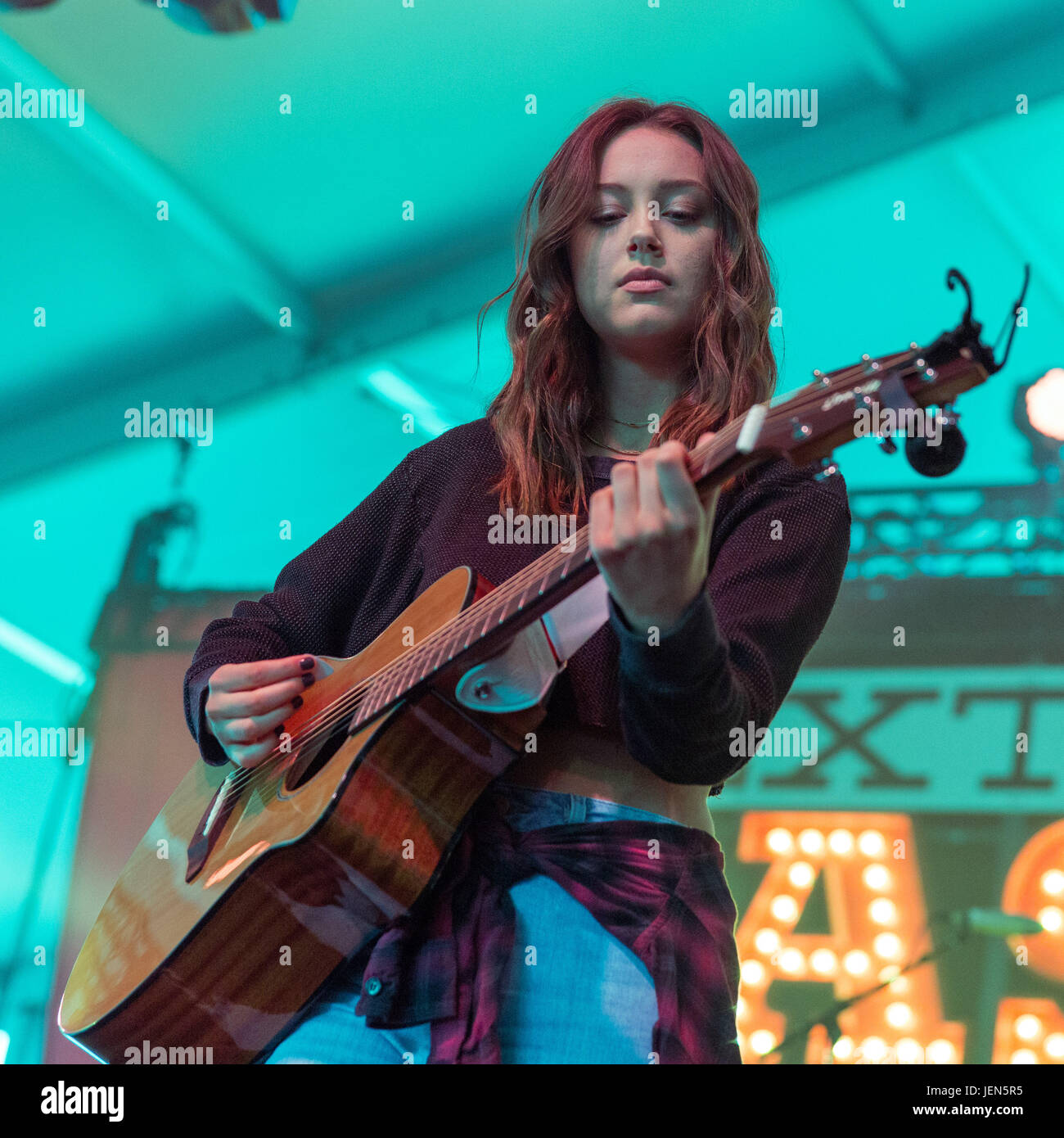 Chicago, Illinois, USA. 25th June, 2017. BAILEY BRYAN during Country ...