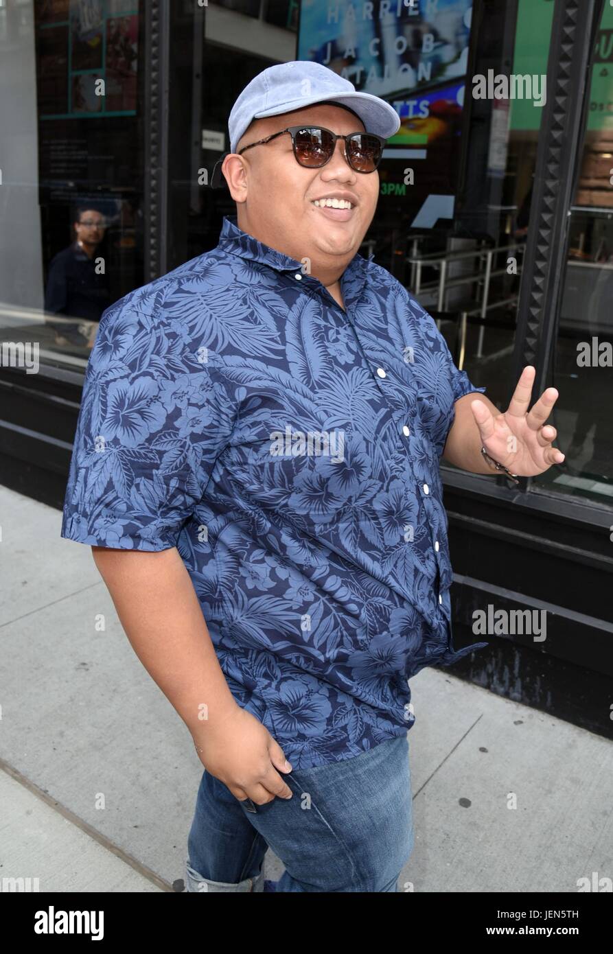 New York, NY, USA. 26th June, 2017. Jacob Batalon out and about for ...