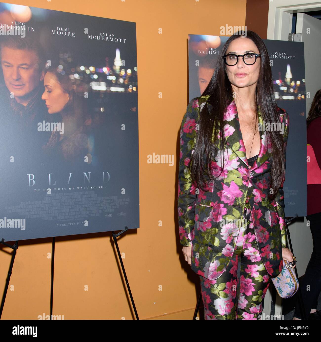 New York, NY, USA. 26th June, 2017. Demi Moore at arrivals for BLIND ...
