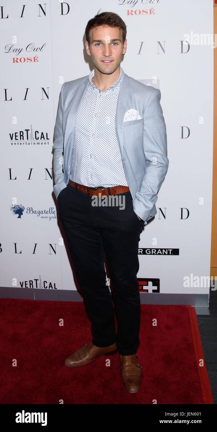 New York, NY, USA. 26th June, 2017. Drew Moerlein at arrivals for BLIND ...