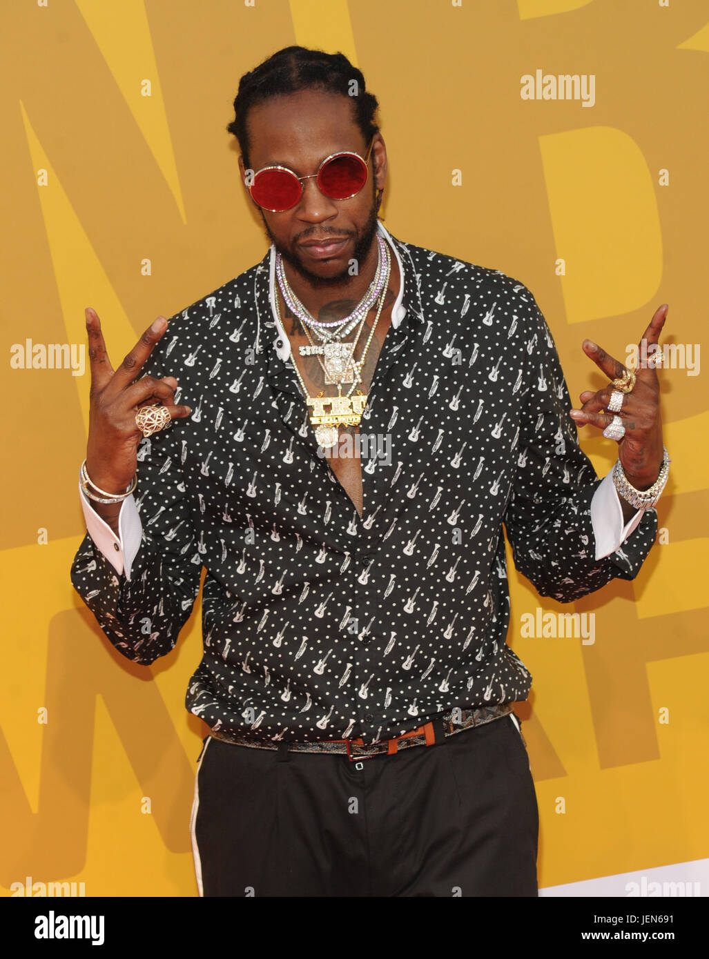 NEW YORK, NY - June 26: 2 Chainz attends the 2017 NBA Awards at ...