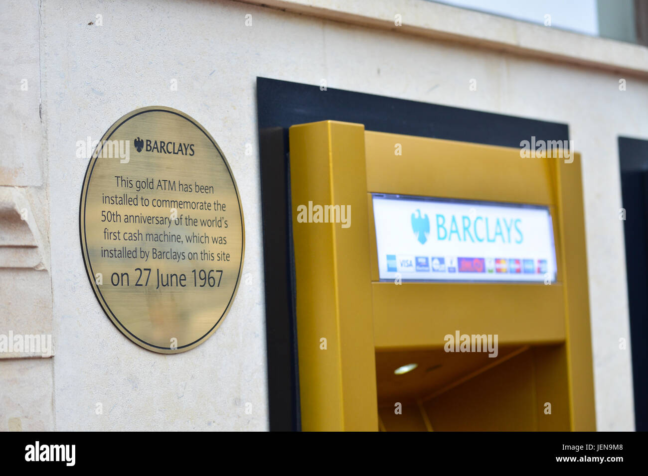 First atm hi-res stock photography and images - Alamy
