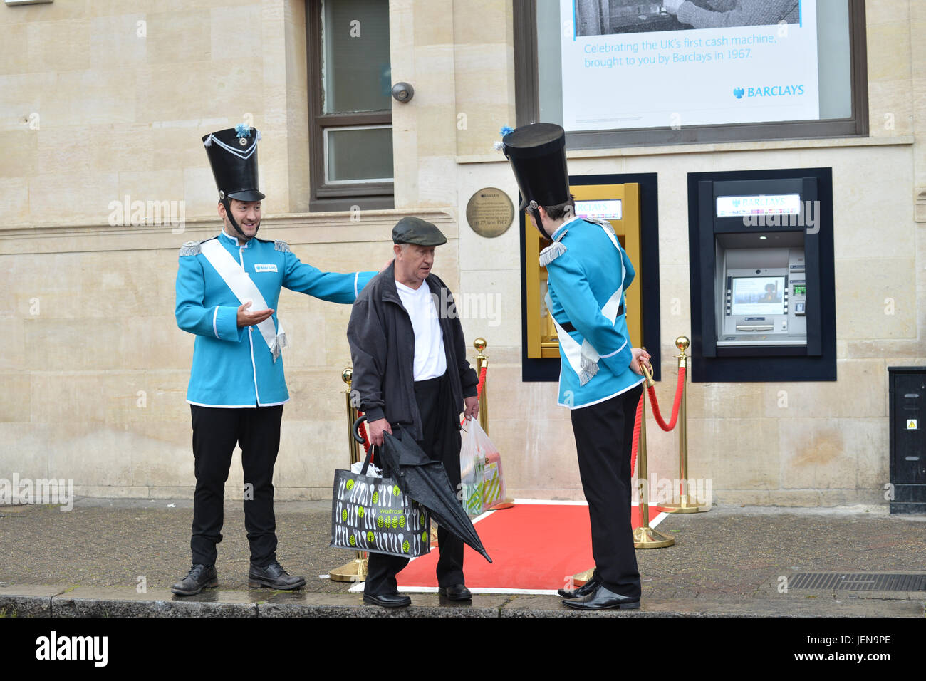 First uk atm hi-res stock photography and images - Alamy