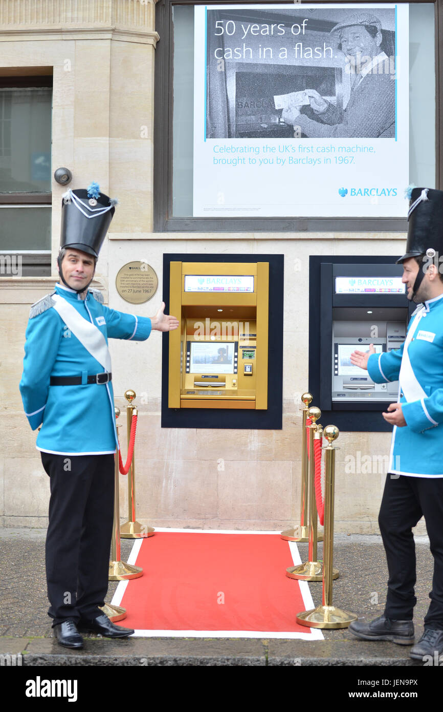 Enfield Town, London, UK. 27th June, 2017. Barclays bank in Enfield ...