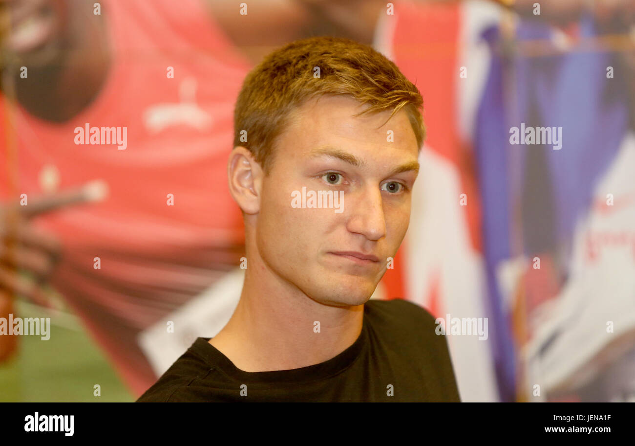 Ostrava, Czech Republic. 27th June, 2017. Javelin thrower Thomas Rohler ...