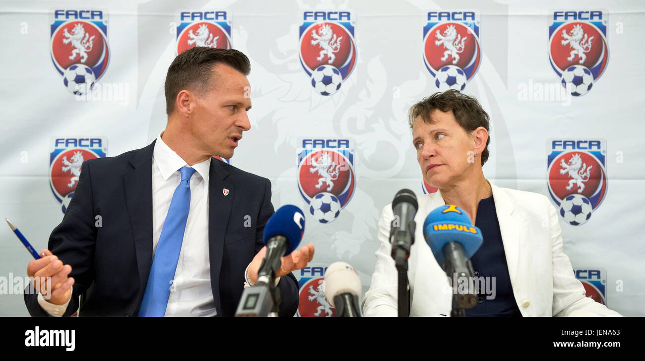 Prague, Czech Republic. 27th June, 2017. Secretary General of the FACR ...