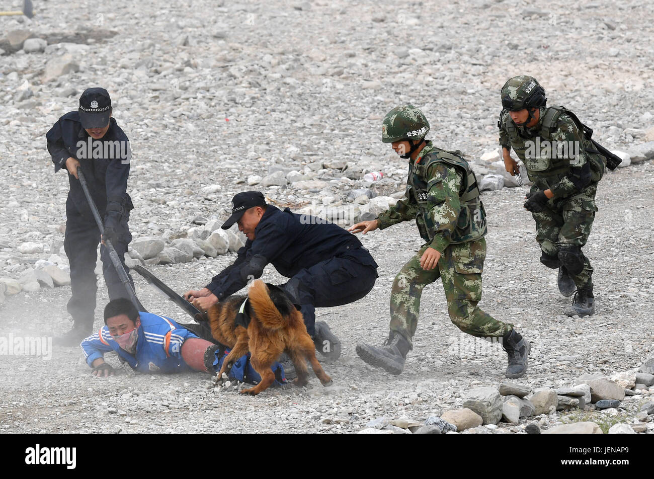 Artux, China's Xinjiang Uygur Autonomous Region. 27th June, 2017. A ...