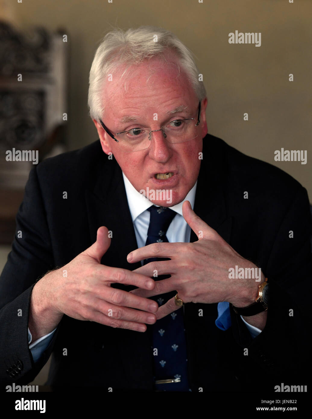 Prague, Czech Republic. 27th June, 2017. Andrew Parmley, the Lord Mayor ...
