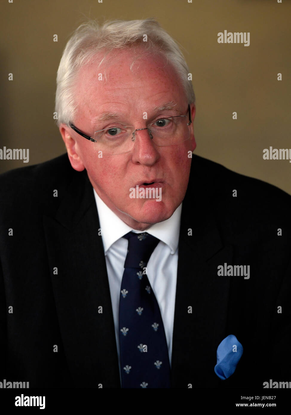 Prague, Czech Republic. 27th June, 2017. Andrew Parmley, the Lord Mayor ...