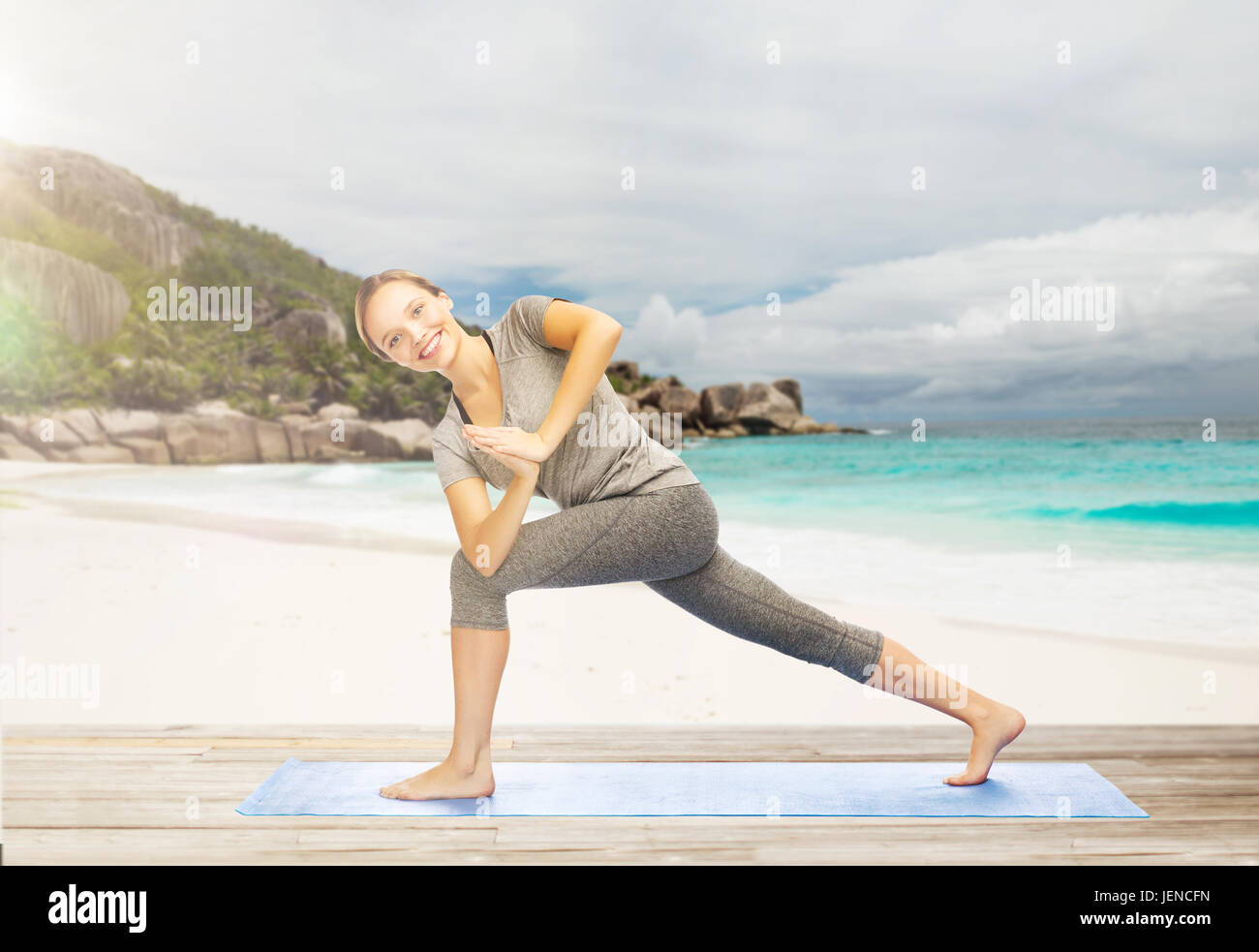 Side angle twist hi-res stock photography and images - Alamy