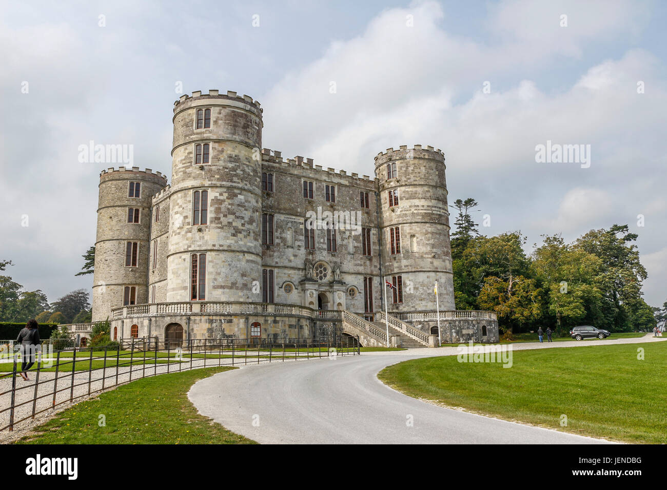Lulworth castle hi-res stock photography and images - Alamy