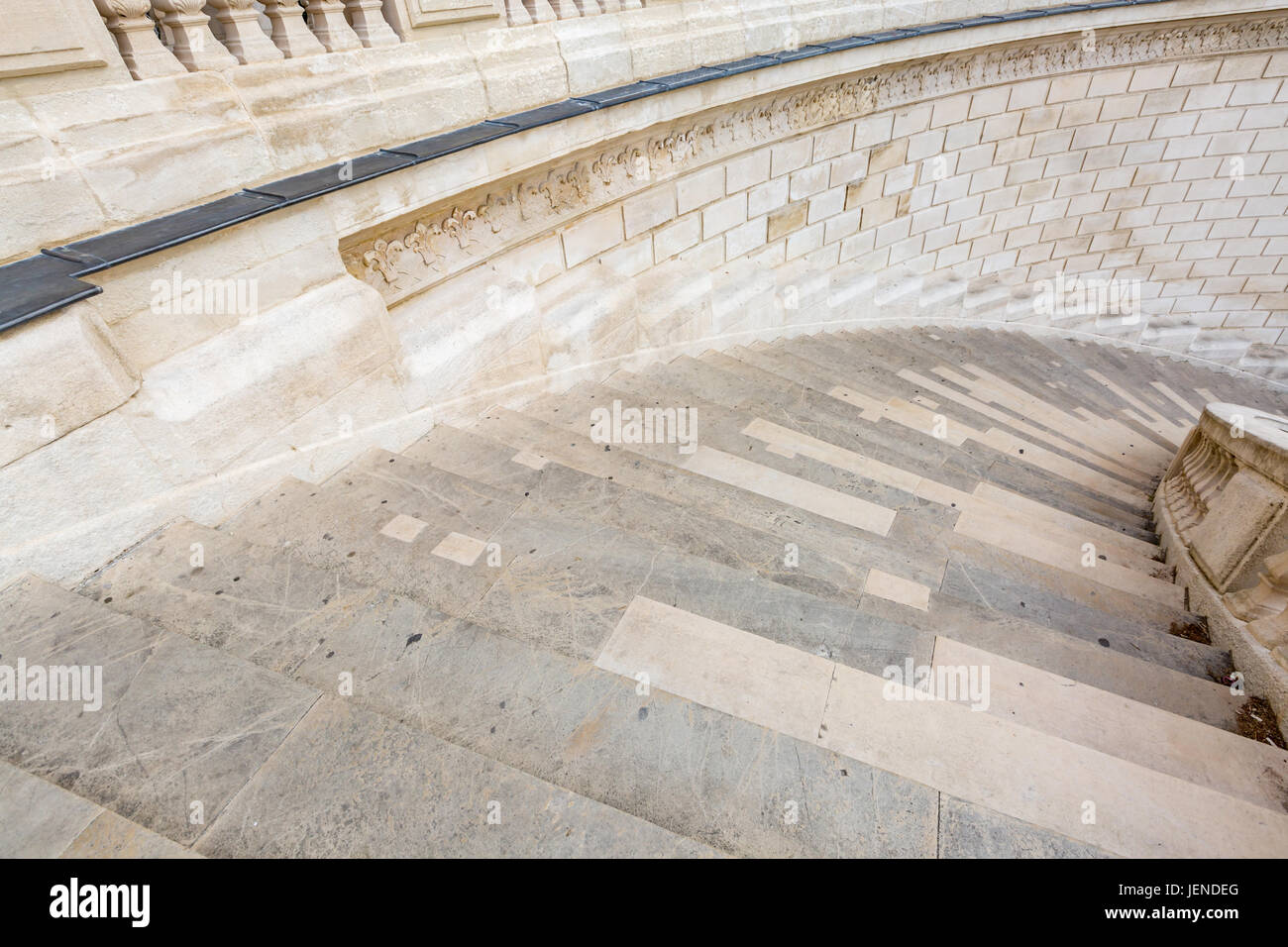 Ancient Staircase at Palais Longchamp in Marseille France Stock Photo ...
