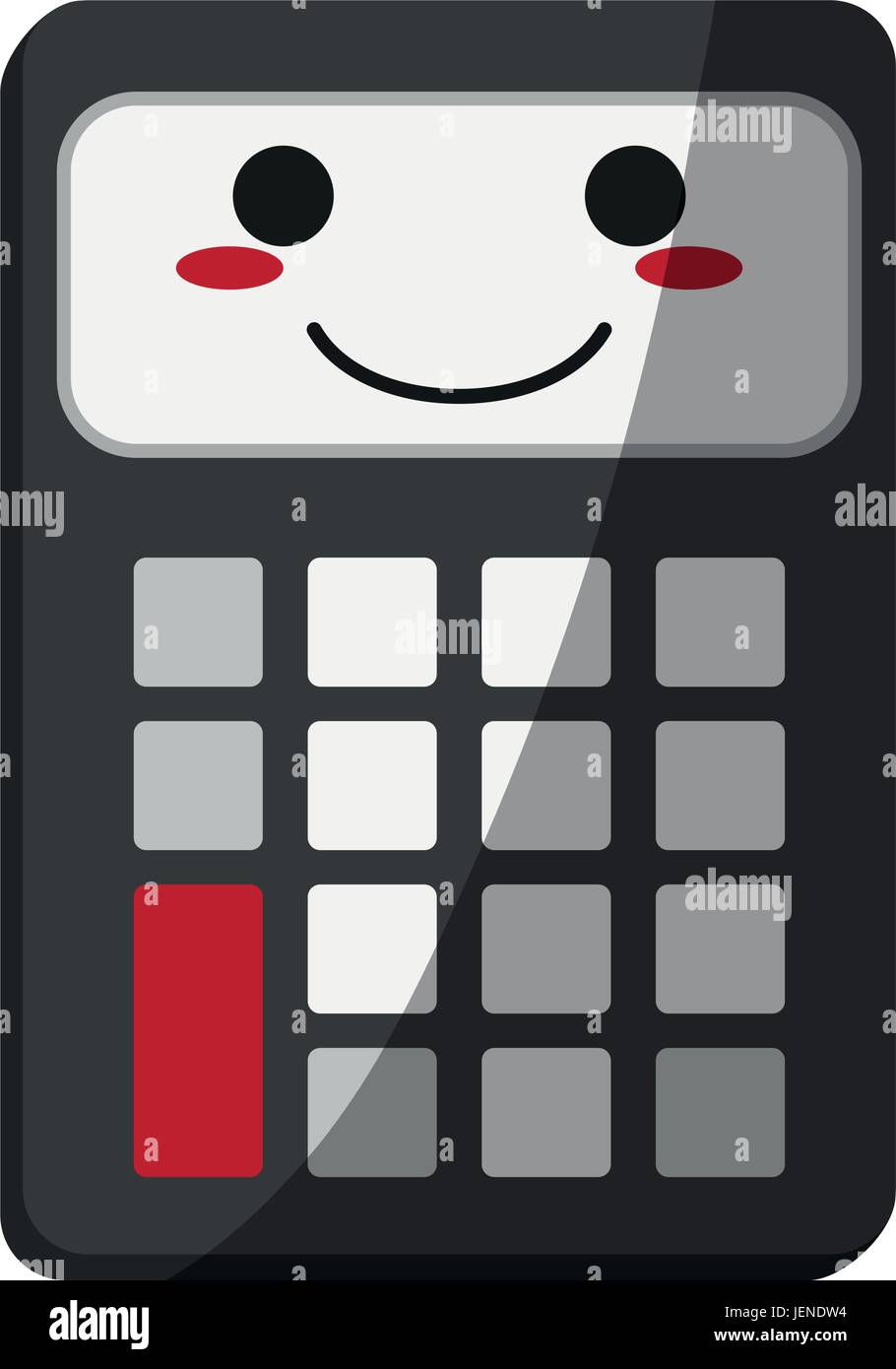 kawaii calculator icon image Stock Vector Image & Art - Alamy