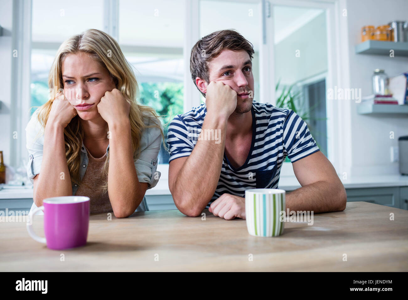 Annoyed couple hi-res stock photography and images - Alamy
