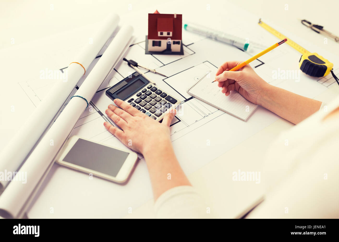 Calculator blueprint hi-res stock photography and images - Alamy