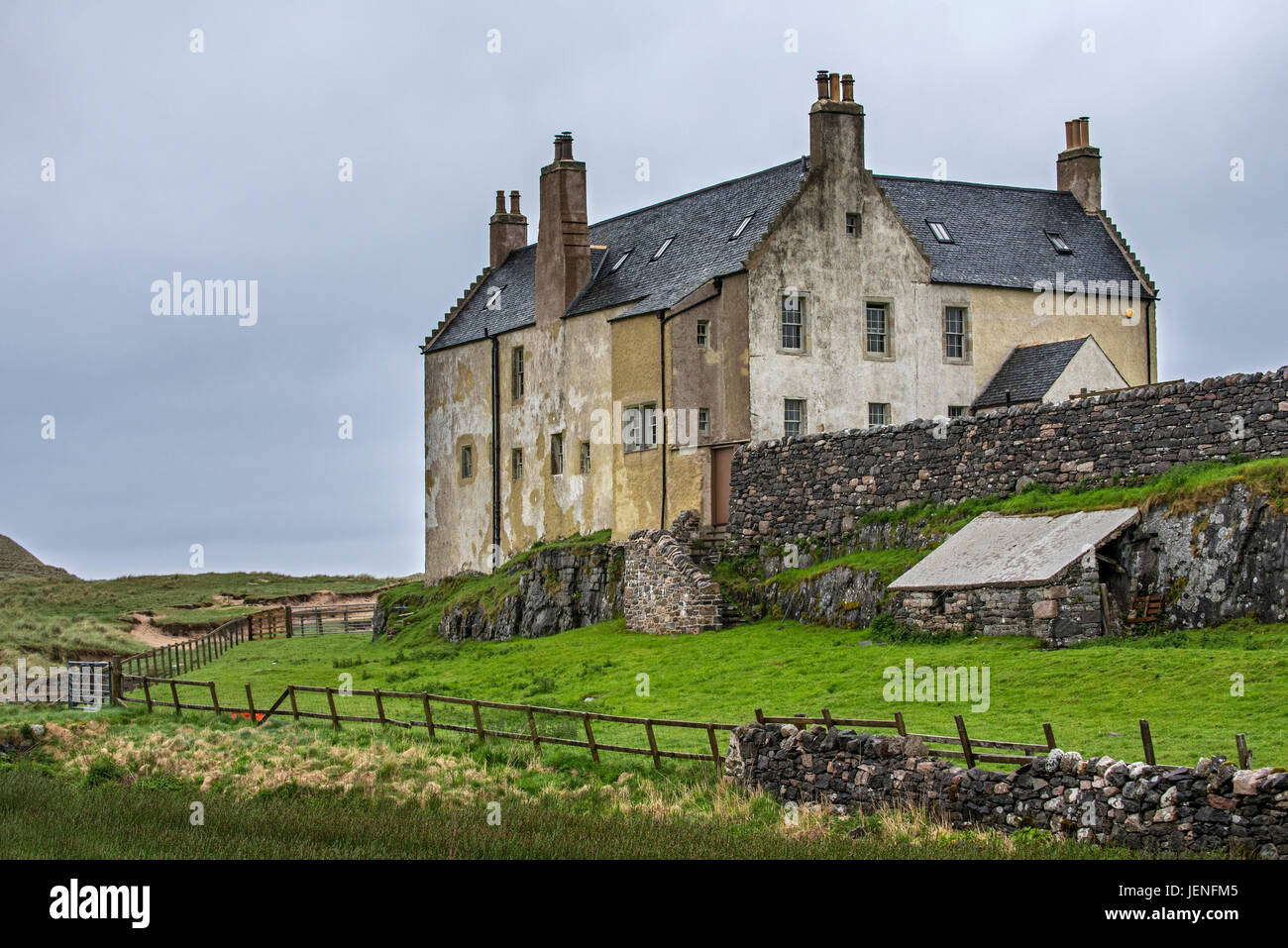 Balnakeil House, 18th century mansion near Durness, Sutherland ...
