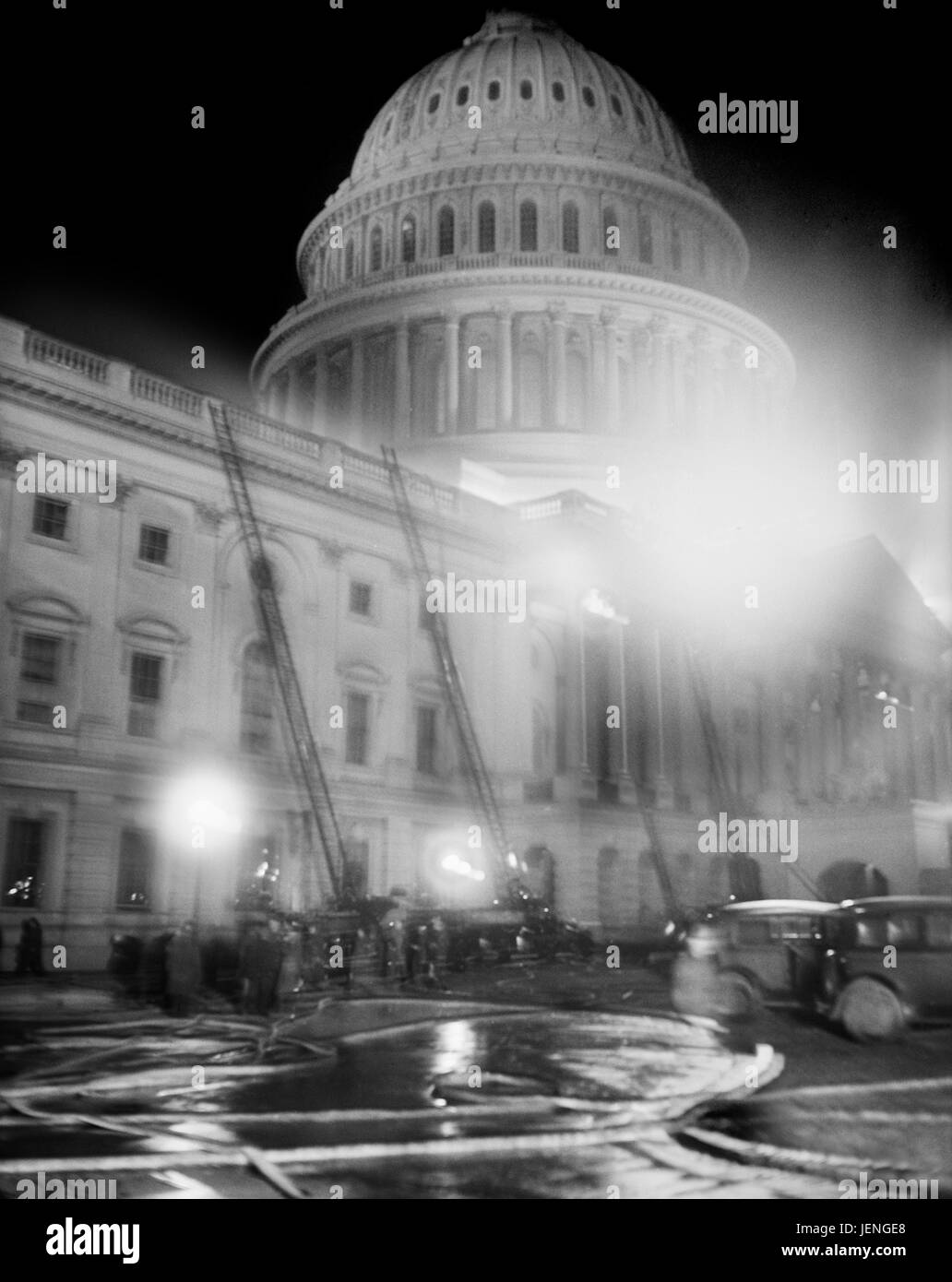 Harris fire Black and White Stock Photos & Images - Alamy