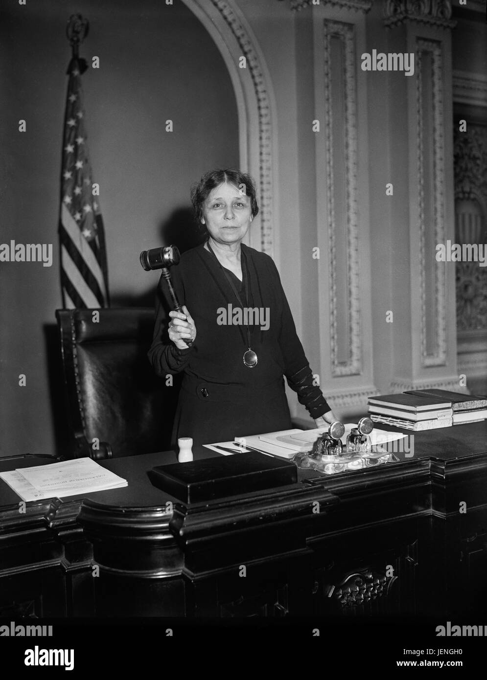 Tennessee Senator Hattie Caraway, First Woman Elected to Serve a full ...