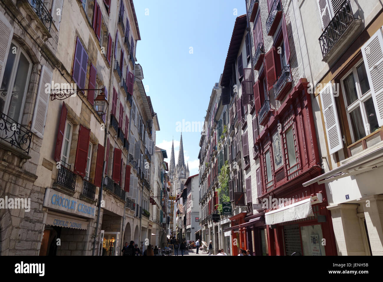 Bayonne in the Basque Region of south west France Stock Photo - Alamy