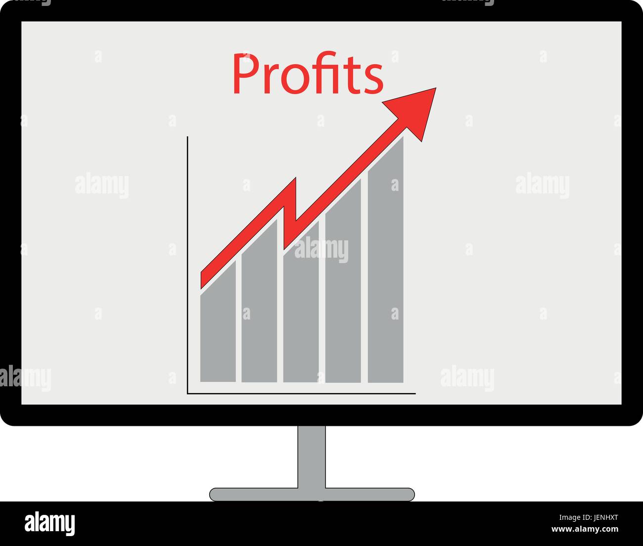 Arrow showing upward trend hi-res stock photography and images - Alamy