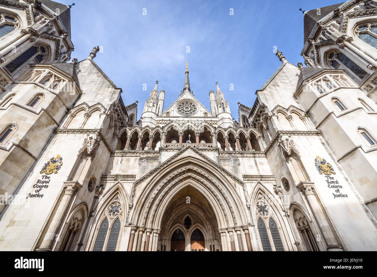 Known as The Law Courts, The Royal Courts of Justice houses the High ...