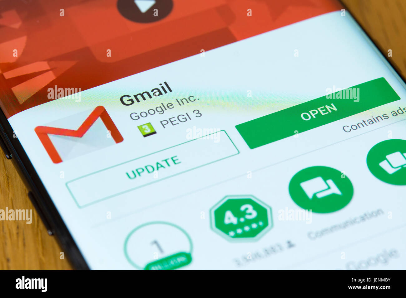 Gmail logo hi-res stock photography and images - Alamy