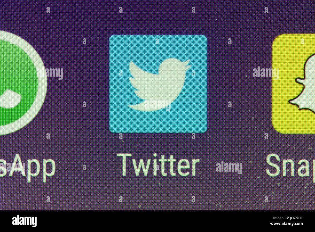 Twitter logos hi-res stock photography and images - Alamy