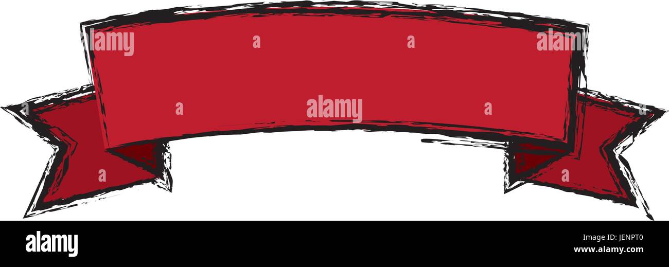 ribbon horizontal banner decoration event Stock Vector Image & Art - Alamy