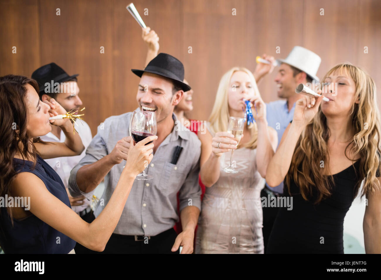 Group of friends having fun Stock Photo - Alamy