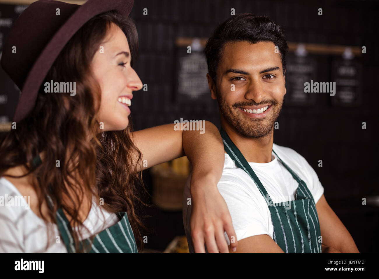 Baristas young hi-res stock photography and images - Alamy