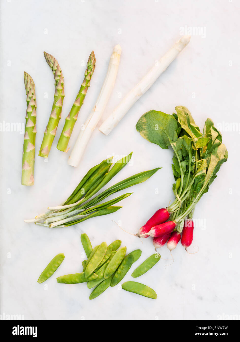 Vegetables on white background Stock Photo - Alamy