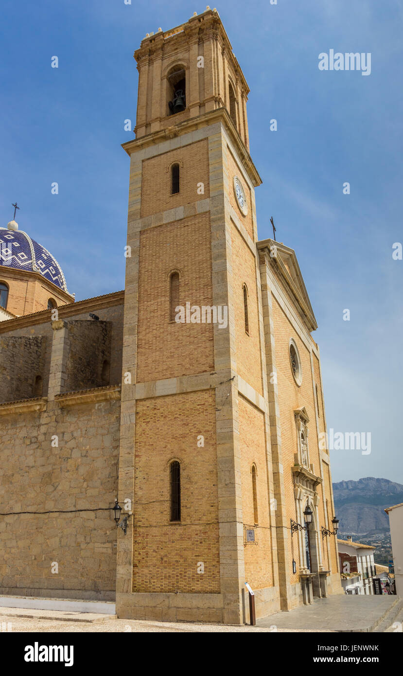 Church square altea hi-res stock photography and images - Alamy