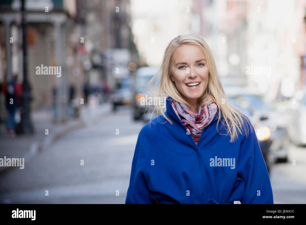 Street life people smile america hi-res stock photography and images ...