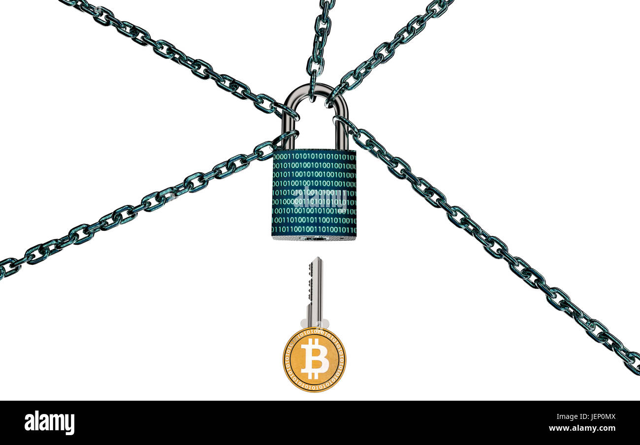 malware or ransomware attack concept padlock with money, clipping path ...