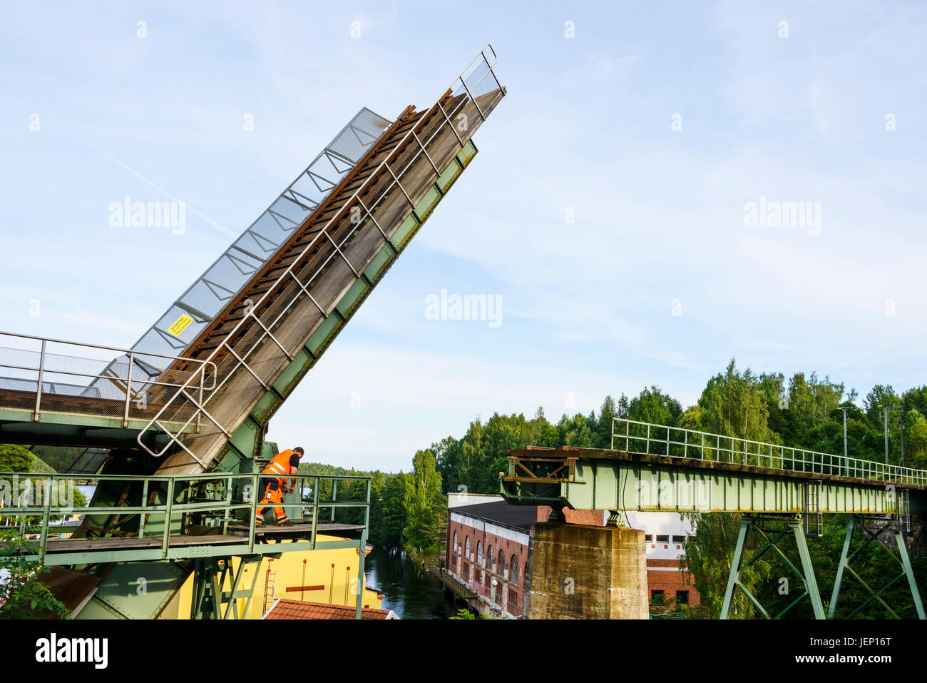 Bascule railroad bridge hi-res stock photography and images - Alamy