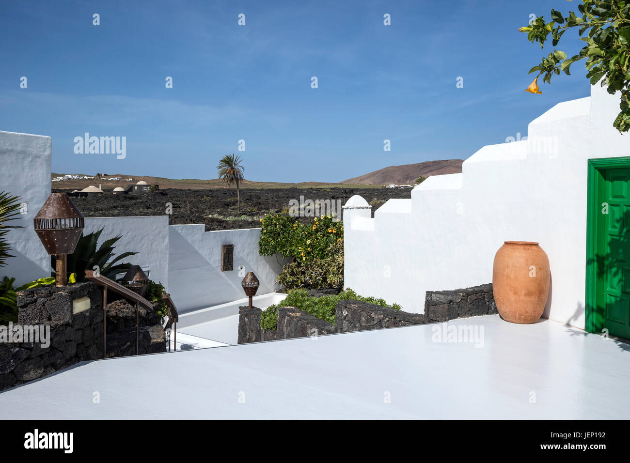 César Manrique Foundation, Fundación César Manrique Stock Photo - Alamy