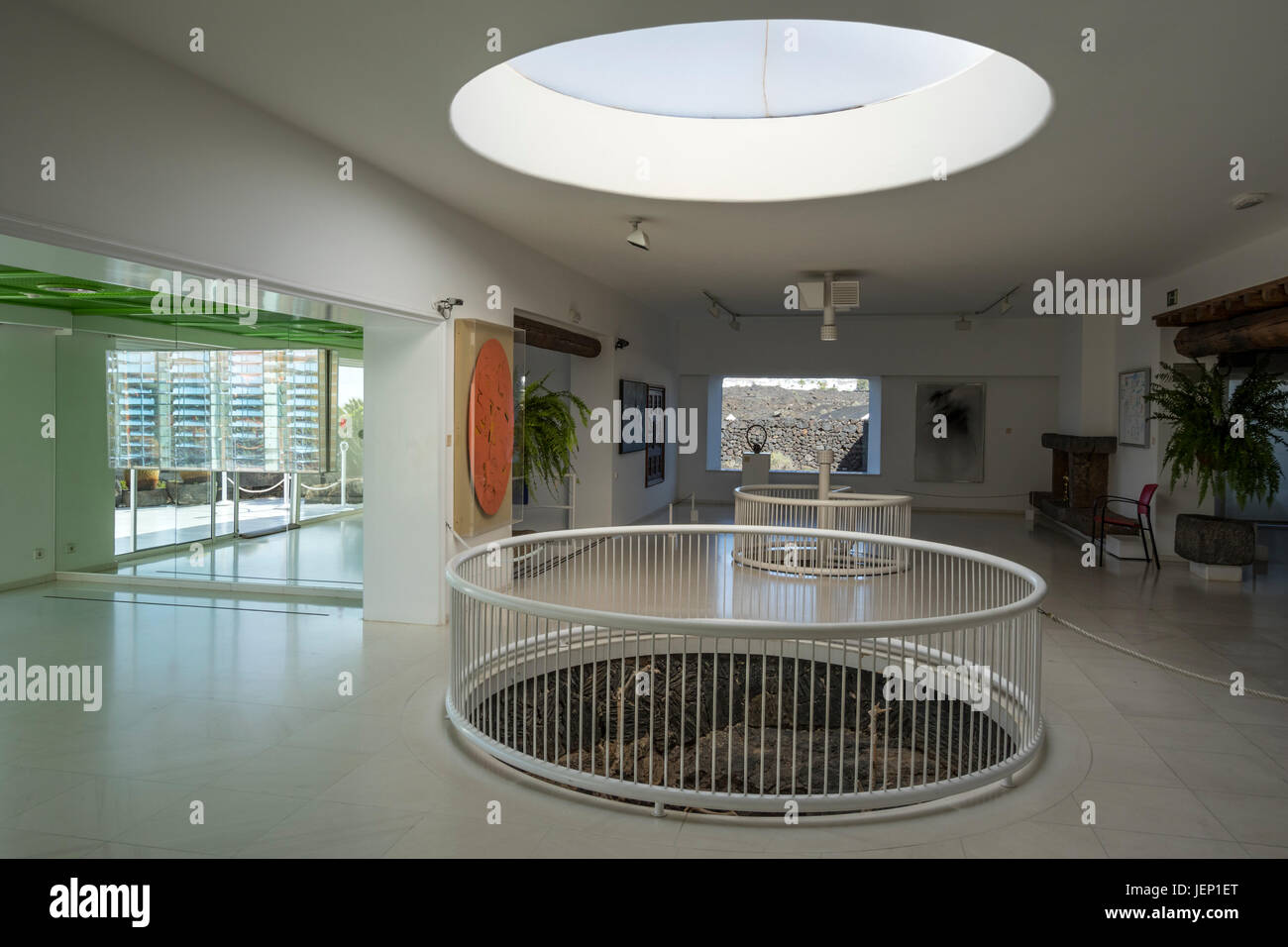 César Manrique Foundation, Fundación César Manrique Stock Photo - Alamy