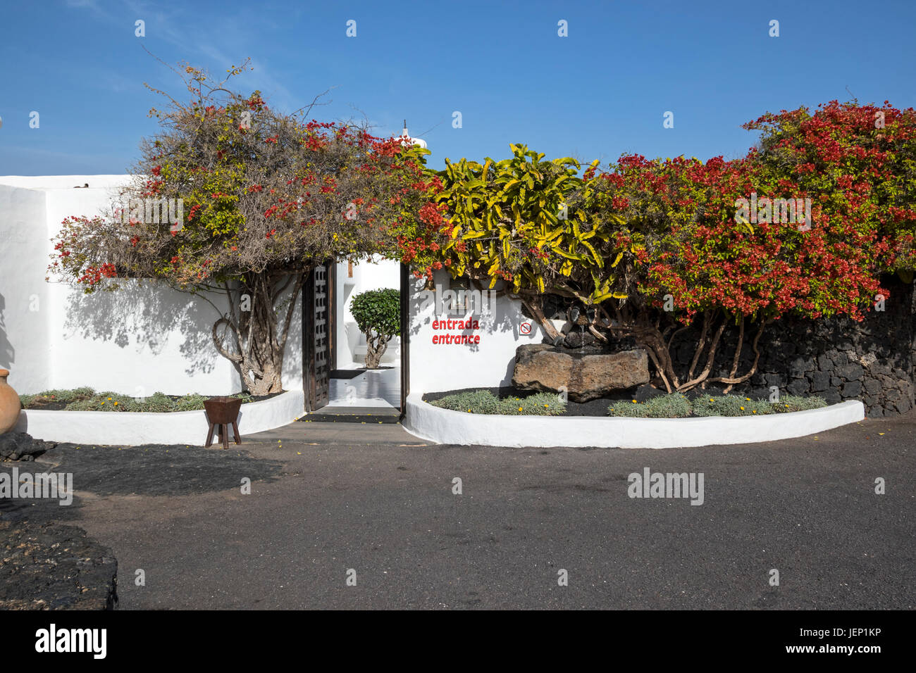 César Manrique Foundation, Fundación César Manrique Stock Photo - Alamy