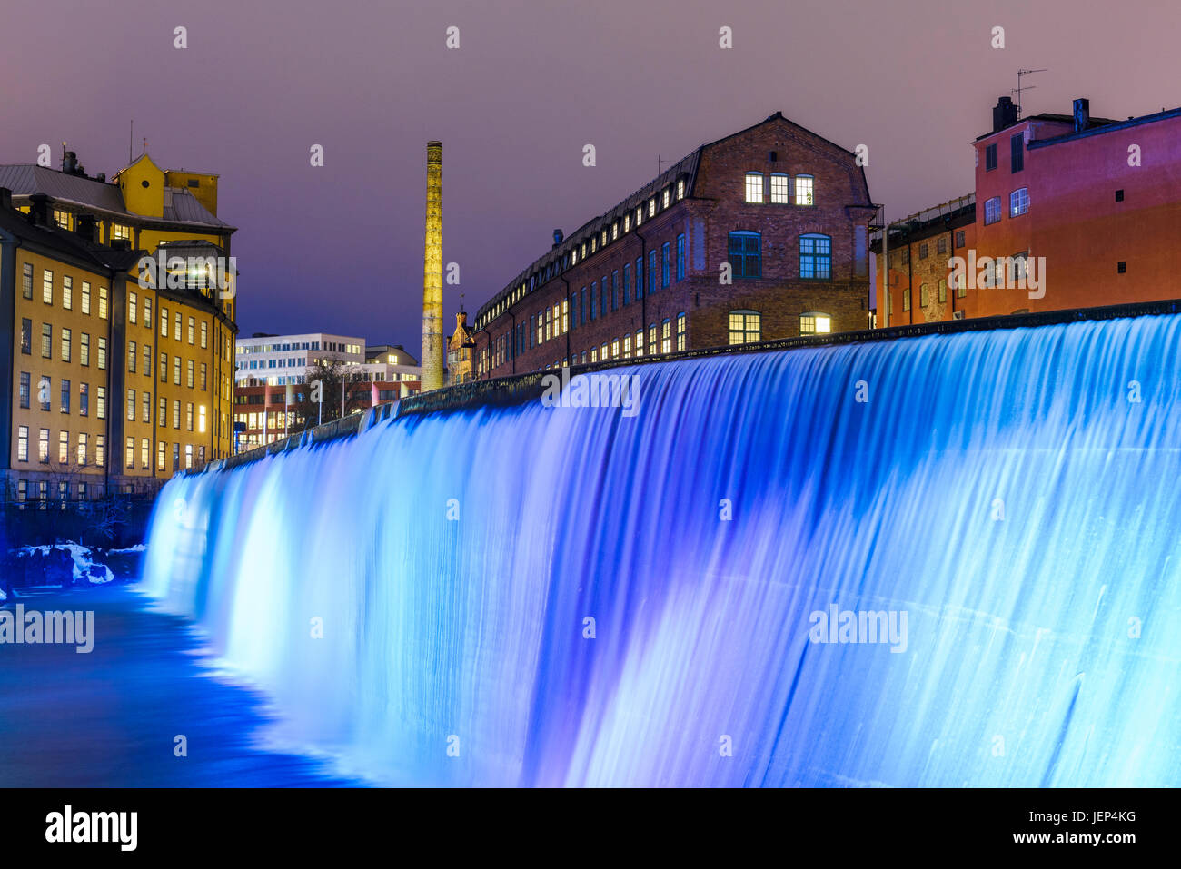 Illuminated water mill hi-res stock photography and images - Alamy