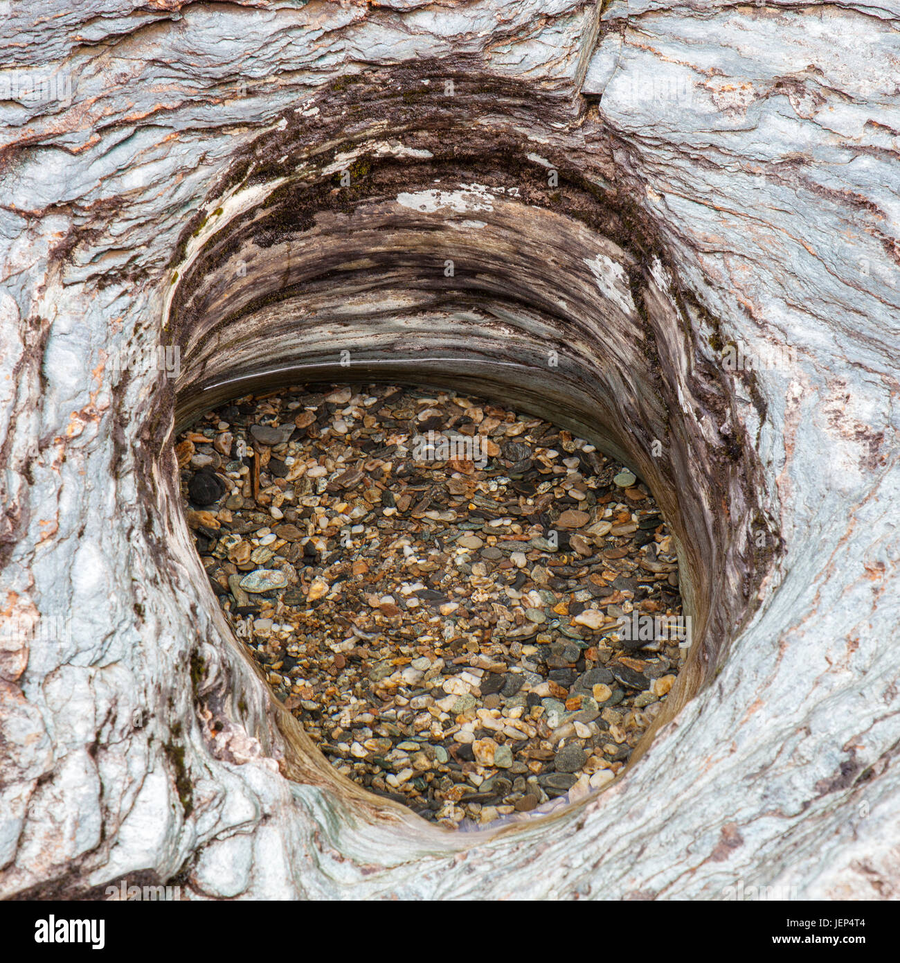 Water in rock hole Stock Photo - Alamy