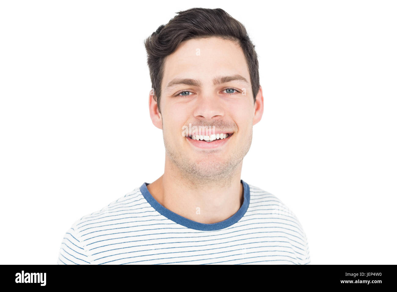 Portrait of smiling man Stock Photo - Alamy